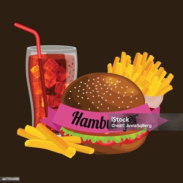 Set Burger Lezat Daging Sapi Panggang Dan Sayuran Segar Berpakaian Roti