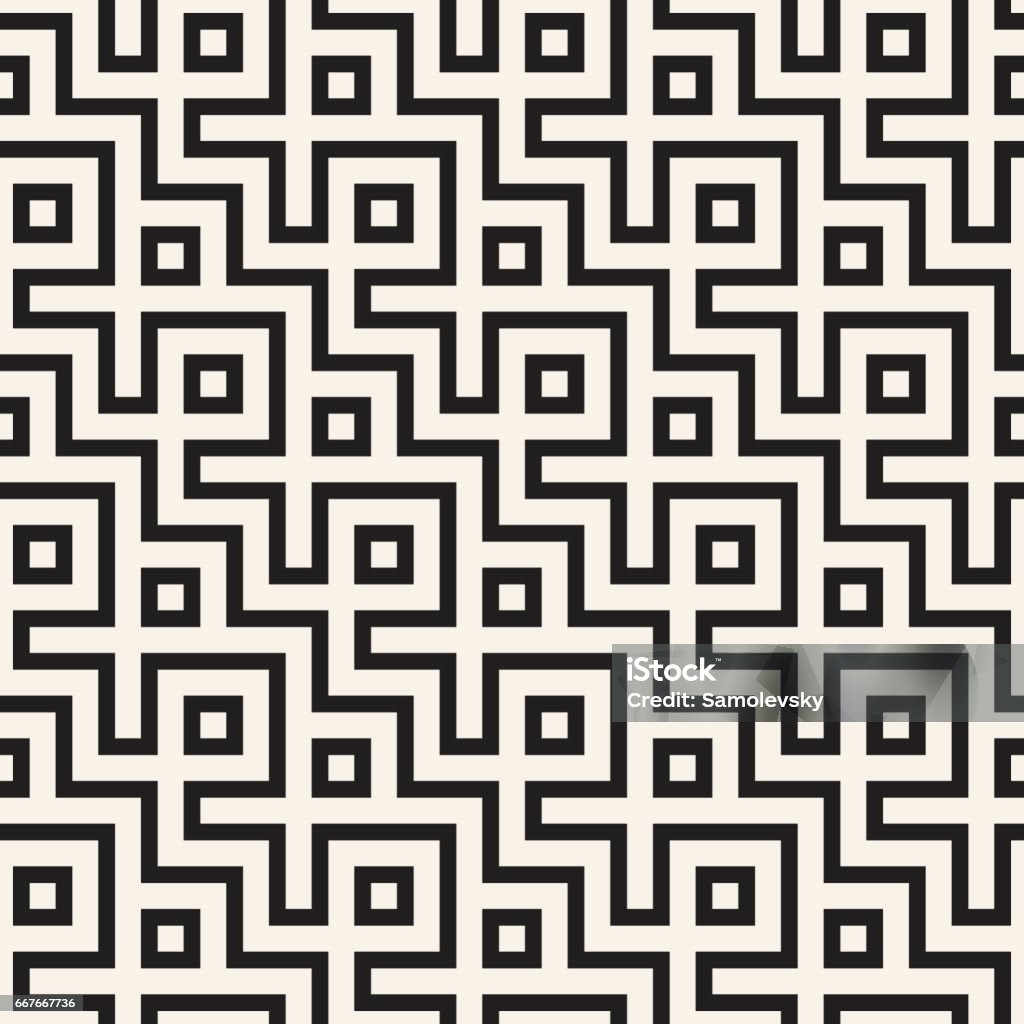 Maze Kusut Garis Grafis Kontemporer Desain Latar Belakang Geometris
