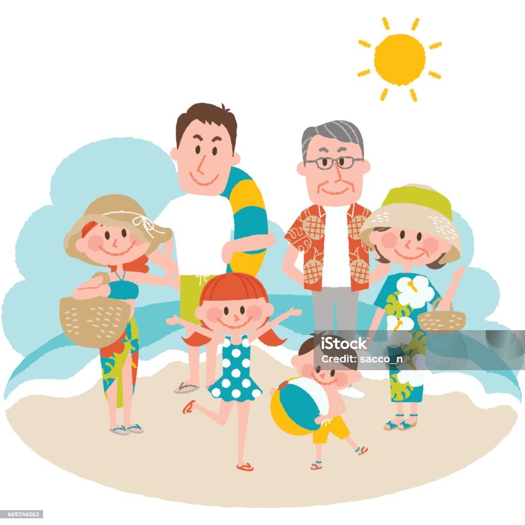 Liburan Keluarga Di Tepi Pantai Ilustrasi Stok - Unduh Gambar Sekarang ... Liburan Keluarga Di Tepi Pantai Ilustrasi Stok - Unduh Gambar Sekarang ...
