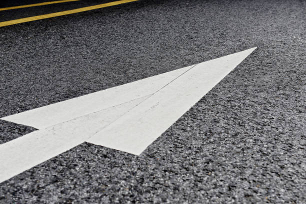 290+ Single Lane Road Straight Arrow Sign The Way Forward Stock Photos ... 290+ Single Lane Road Straight Arrow Sign The Way Forward Stock Photos ...