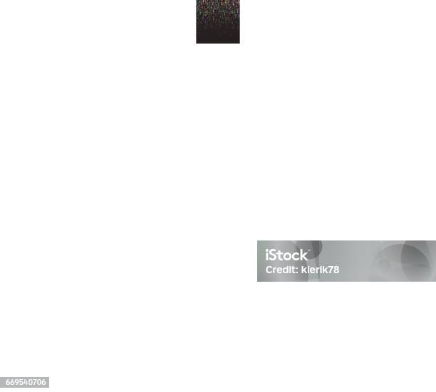Binary Code Colored And Dark Background With Fireworks Digits On Screen Algorithm Binary Data