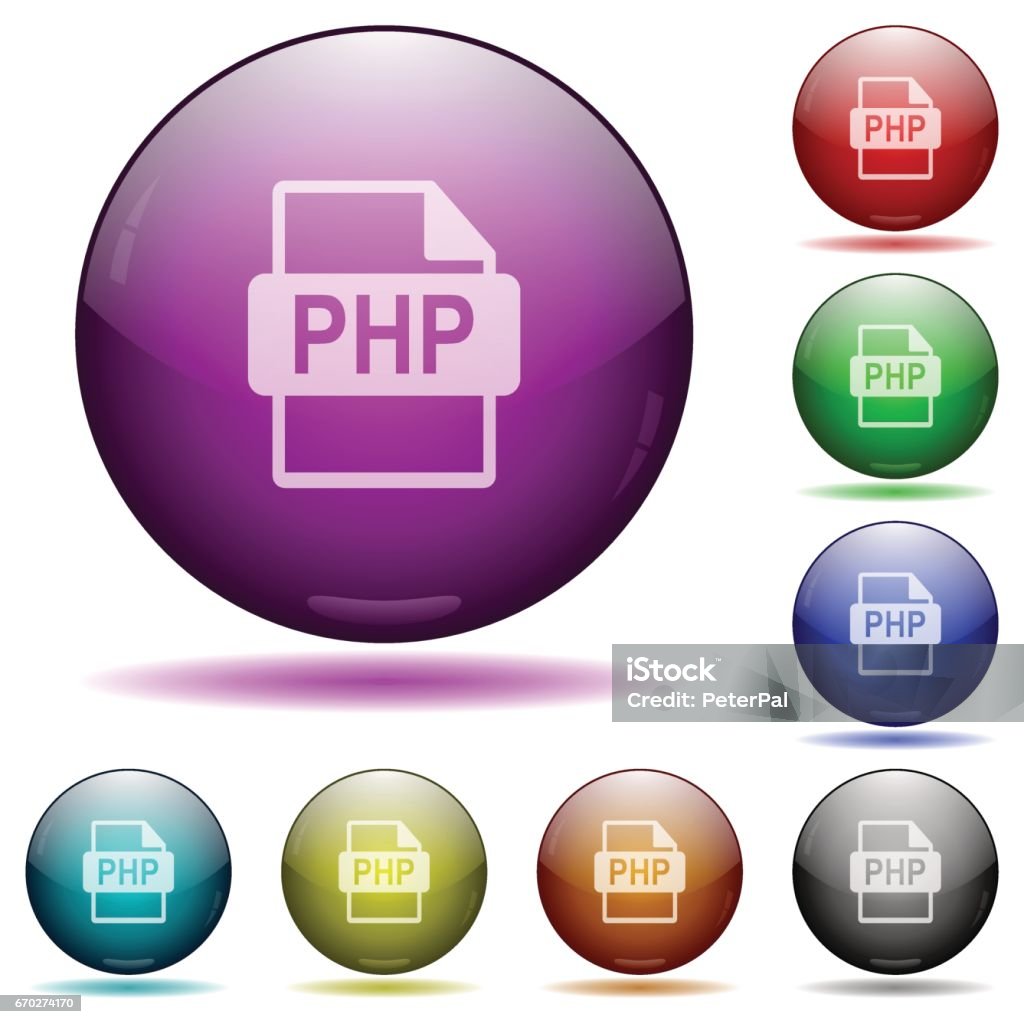 Php 파일 형식 유리 영역 버튼 0명에 대한 스톡 벡터 아트 및 기타 이미지 0명 Php 프로그래밍 언어 가상현실 Istock