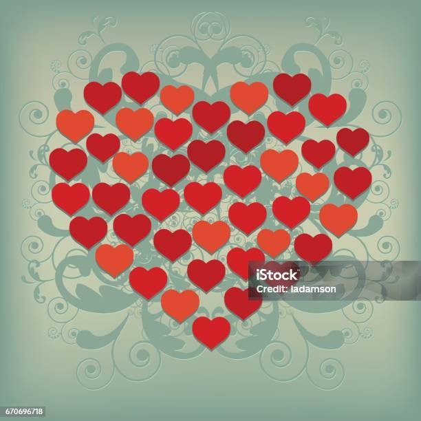 Heart Background 2向量圖形及更多二月圖片 二月 形狀 愛情約會 Istock