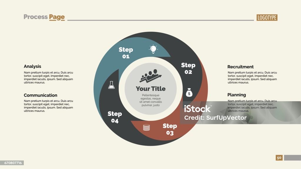 Four Steps Cycle Slide Template Stock Illustration - Download Image Now ... Four Steps Cycle Slide Template Stock Illustration - Download Image Now ...