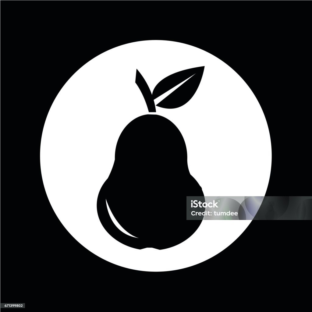 Desain Ilustrasi Ikon Buah Pir Ilustrasi Stok Unduh Gambar Sekarang Alam Buah Buah Pir