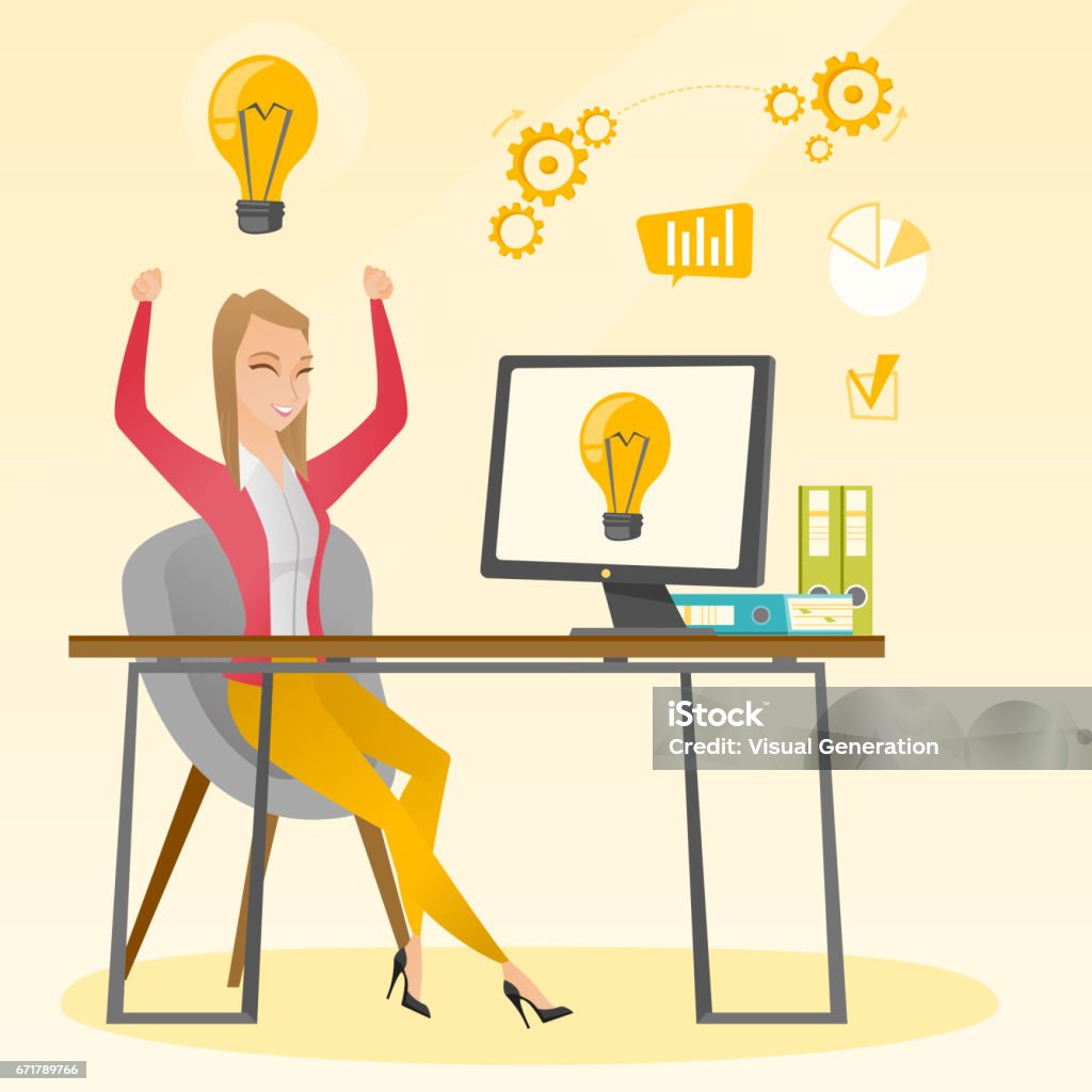 Successful Business Idea Vector Illustration Stock Illustration ... Successful Business Idea Vector Illustration Stock Illustration ...