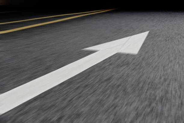 290+ Single Lane Road Straight Arrow Sign The Way Forward Stock Photos ... 290+ Single Lane Road Straight Arrow Sign The Way Forward Stock Photos ...