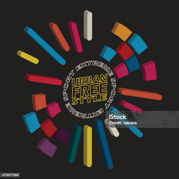 T셔츠 그래픽 T 셔츠에 대한 스톡 벡터 아트 및 기타 이미지 T 셔츠 거리 경쟁 Istock