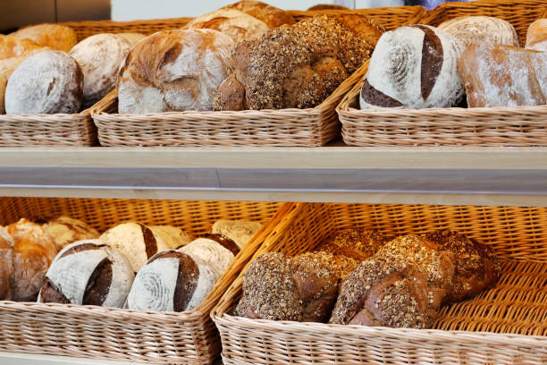 Free Stock Photo of Artisan bakery with rustic bread display | Download ...