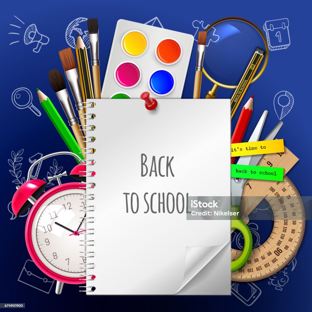 Latar Belakang Sekolah Modern Menyambut Kembali Ke Sekolah Dengan
