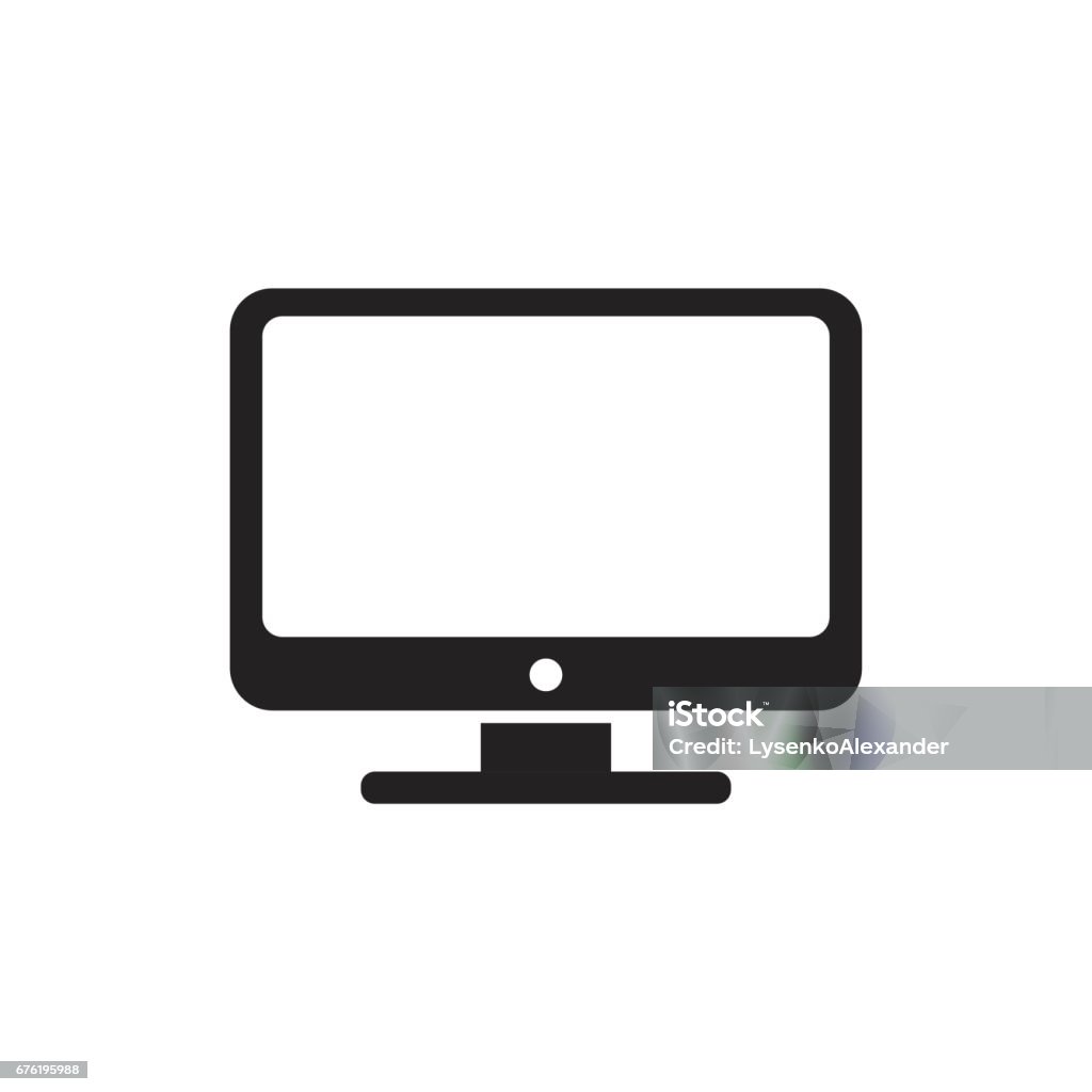 Vetores De Ilustração Do Vetor De Computador E Mais Imagens De