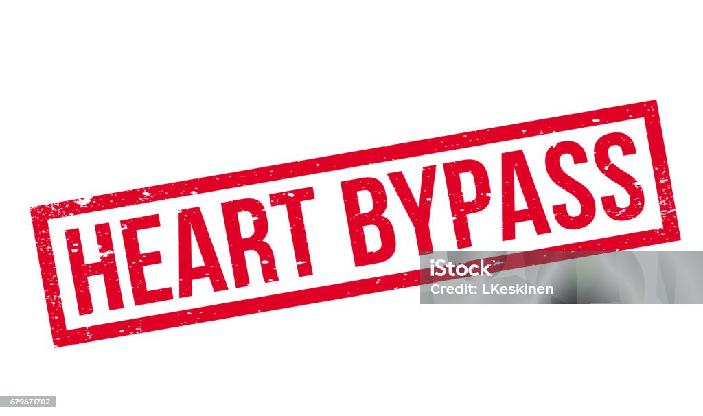 Heart Bypass Rubber Stamp Stock Illustration Download Image Now Arrest Artery