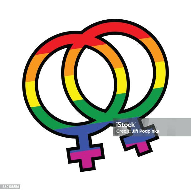 Gay Kebanggaan Dia Dan Simbolnya Ilustrasi Stok Unduh Gambar Sekarang