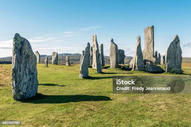 Callanish 서 있는 돌 거석에 대한 스톡 사진 및 기타 이미지 거석 고대의 기념물 Istock