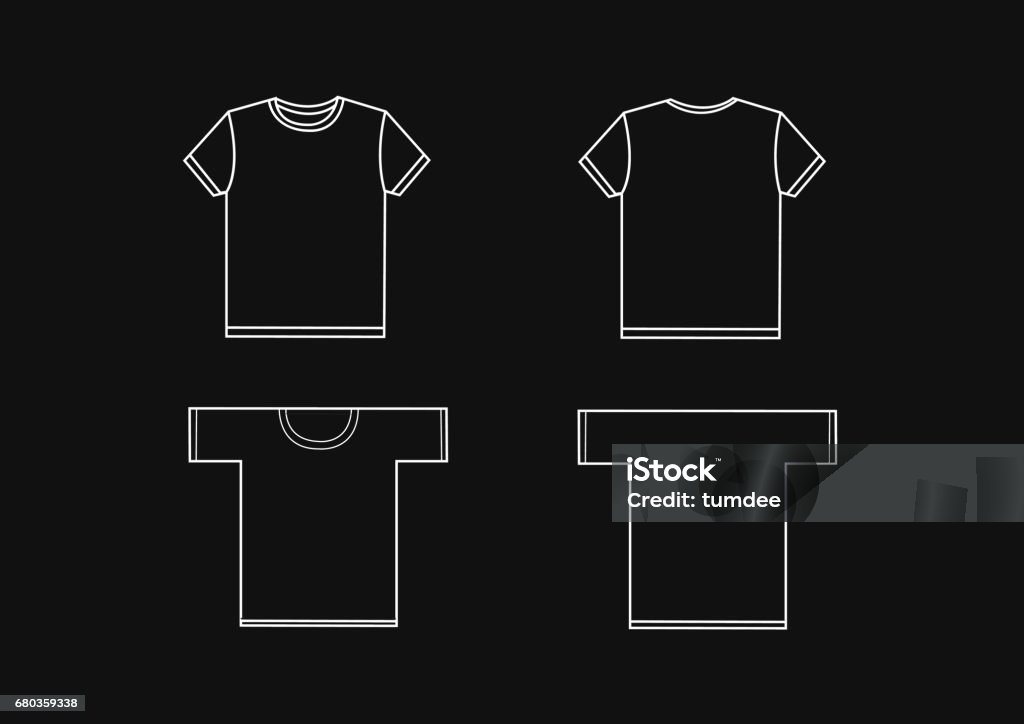 Tshirt Design Templates Stock Illustration Download Image Now Adult