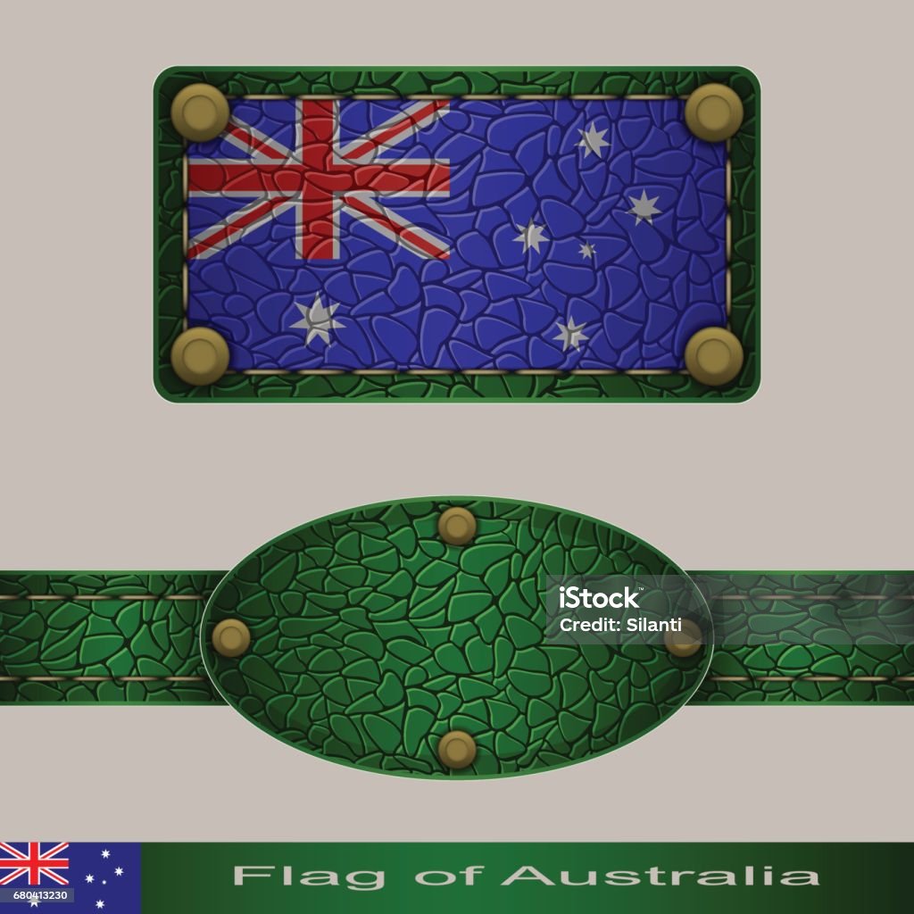 Bendera Australia Ilustrasi Stok Unduh Gambar Sekarang Australia Benang Item Jahit