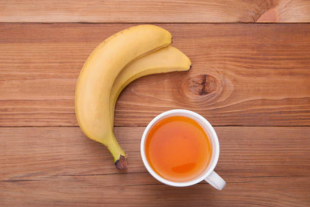 Free Stock Photo of Minimalistic banana on a neat place setting ...
