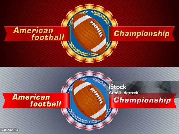 American Football Player Championship에 대한 스톡 벡터 아트 및 기타 이미지