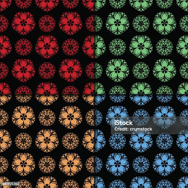 Sans Soudure Fond Floral Pour Textile Fonds Décran Vecteurs Libres De