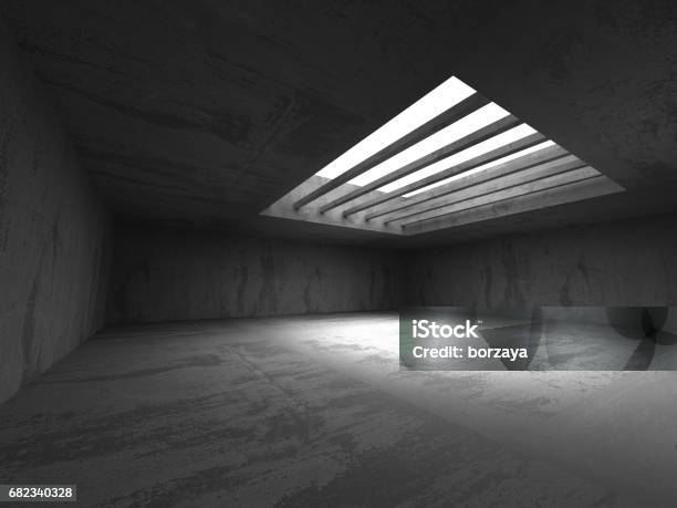 Latar Belakang Arsitektur Beton Geometris Abstrak Foto Stok Unduh