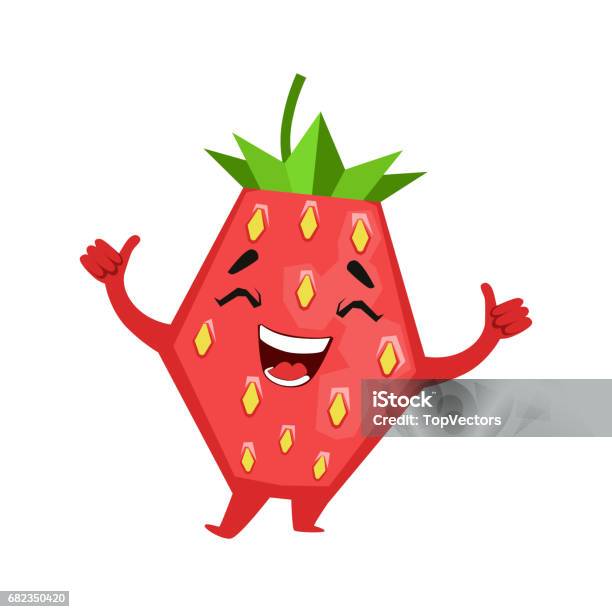 Tertawa Stroberi Lucu Lucu Kartun Emoji Karakter Vektor Ilustrasi ... Tertawa Stroberi Lucu Lucu Kartun Emoji Karakter Vektor Ilustrasi ...