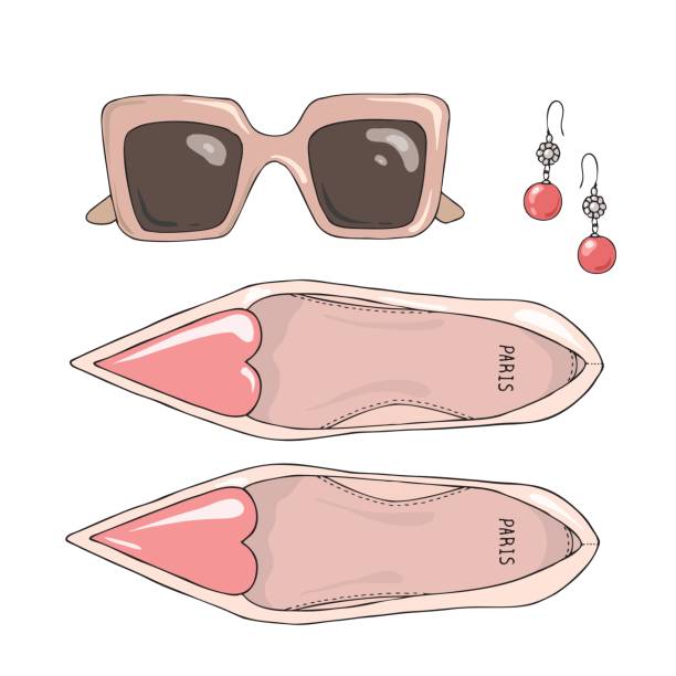 170 Pointy Sunglasses Stock Illustrations Royalty Free Vector
