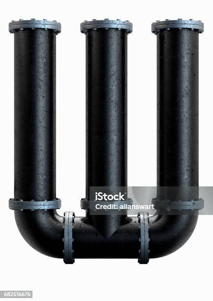 Pvc 파이프 문자 개념 0명에 대한 스톡 사진 및 기타 이미지 0명 3차원 형태 가장자리 Istock