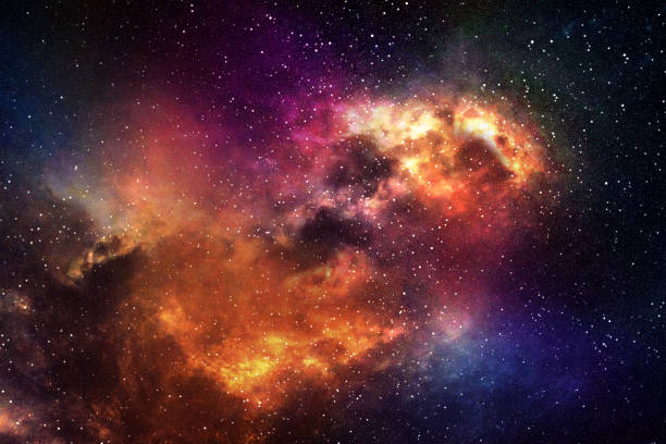 Free picture: Dark blue nebula in deep universe astronomy photography