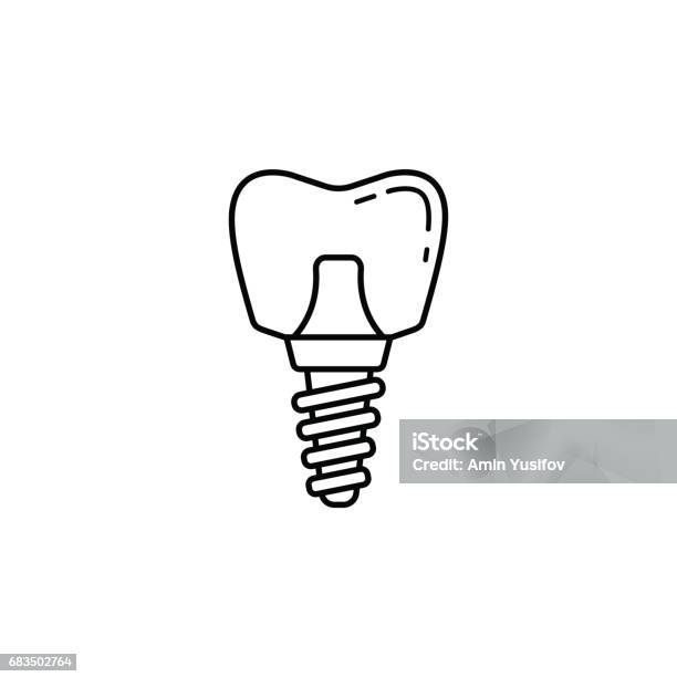 Ikon Garis Implan Gigi Ilustrasi Stok - Unduh Gambar Sekarang - Akar ... Ikon Garis Implan Gigi Ilustrasi Stok - Unduh Gambar Sekarang - Akar ...