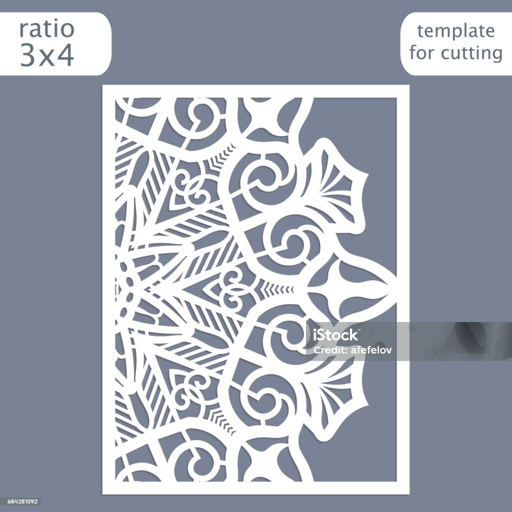 Laser Memotong Template Kartu Undangan Pernikahan Potong Kartu Kertas
