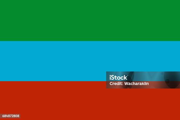 Dagestan 공화국 국기 3d 그림 기호입니다 3차원 형태에 대한 스톡 벡터 아트 및 기타 이미지 3차원 형태 국가
