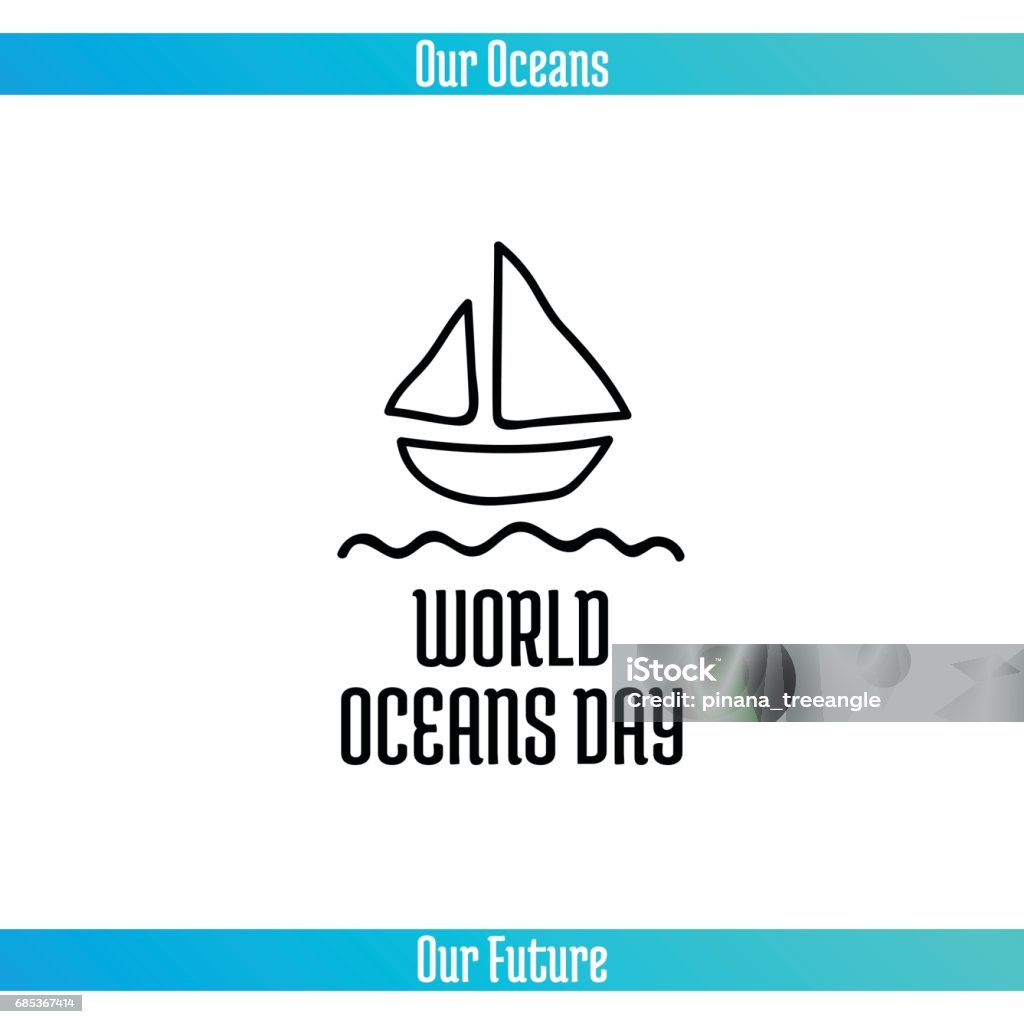 World Oceans Day Stock Illustration Download Image Now 2017 Annual