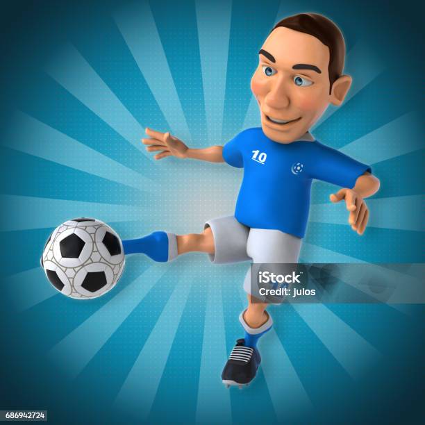 Football Player 경쟁에 대한 스톡 벡터 아트 및 기타 이미지 경쟁 골 스포츠 장비 공 스포츠 장비 Istock