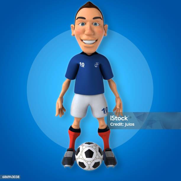 Football Player 경쟁에 대한 스톡 벡터 아트 및 기타 이미지 경쟁 골 스포츠 장비 공 스포츠 장비 Istock