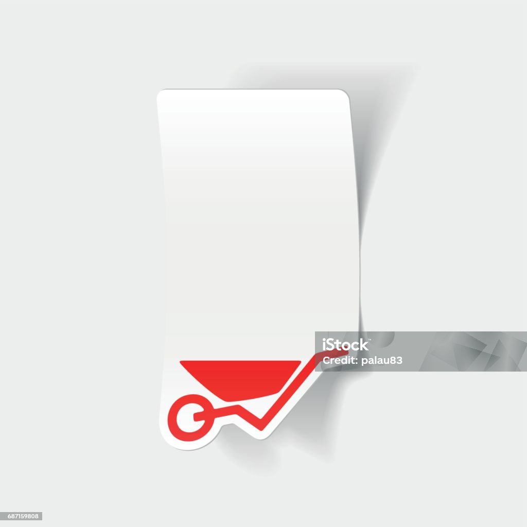 Realistic Design Element Wheelbarrow Stock Illustration Download