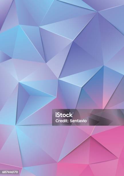 Polygonal Triangle Shapes Vector Abstract Background Mockup Template Polygons Backgrounds