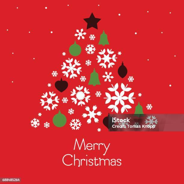 Ilustración De Feliz Navidad Tarjeta Y Más Vectores Libres De Derechos