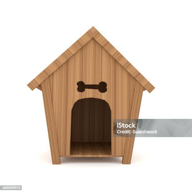 Rumah Anjing Pada Putih Terisolasi Dalam Rendering 3d Ilustrasi Stok ... Rumah Anjing Pada Putih Terisolasi Dalam Rendering 3d Ilustrasi Stok ...