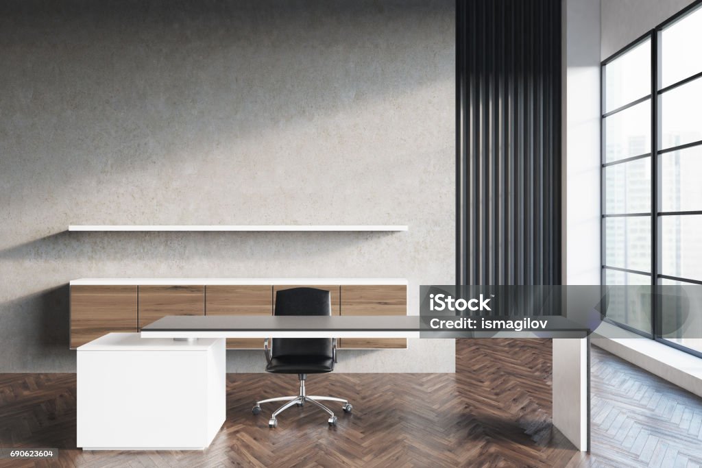 Ceo 사무실 선반 앞 비어 있음에 대한 스톡 사진 및 기타 이미지 비어 있음 사무실 의자 Istock