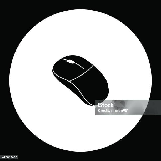 Computer Input Mouse Peripheral Simple Black Icon Eps10 Stock ... Computer Input Mouse Peripheral Simple Black Icon Eps10 Stock ...