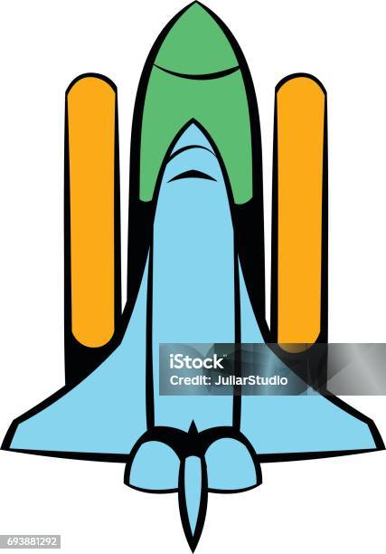 Ilustración de Icono De La Lanzadera De Espacio Dibujos Animados Icono ... Ilustración de Icono De La Lanzadera De Espacio Dibujos Animados Icono ...