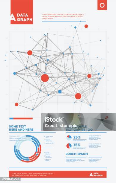 Infografis Futuristik Desain Estetika Informasi Visualisasi Grafik Utas