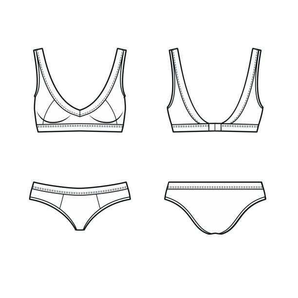 200 Bra Size Silhouette Stock Illustrations Royalty Free Vector Graphics And Clip Art Istock