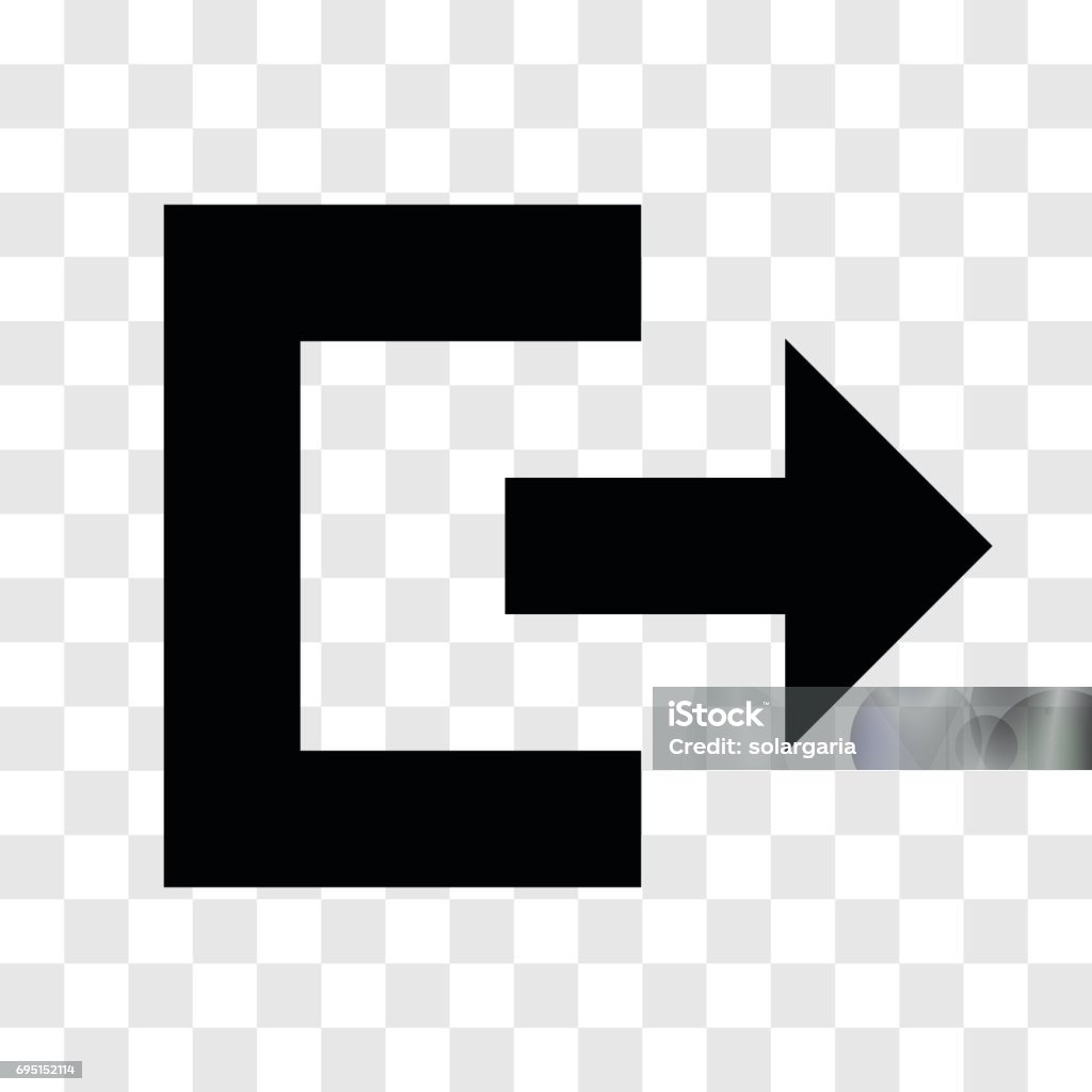 Exit Icon Vector Iconic Design Stock Illustration - Download Image Now ... Exit Icon Vector Iconic Design Stock Illustration - Download Image Now ...