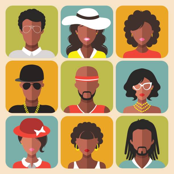 80 Black Man With Dreads And Beard Stock Illustrations Royalty Free