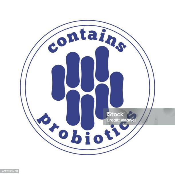 Probiotics 스탬프 단색 포함 벡터 Probiotic 기호 배지 기호 0명에 대한 스톡 벡터 아트 및 기타 이미지 0