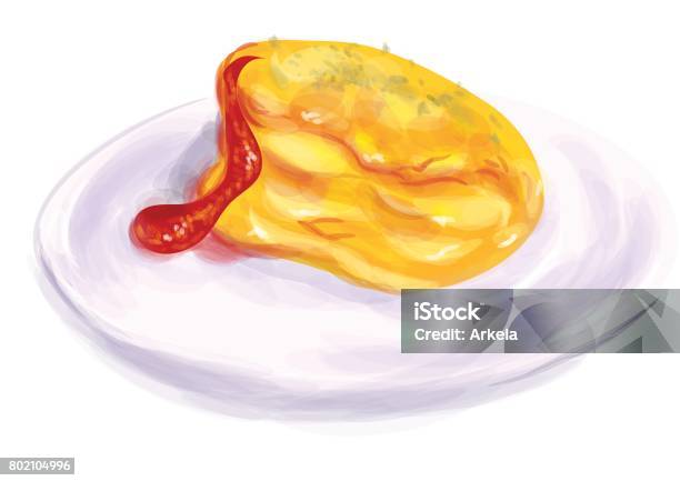 Telur Dadar Di Atas Hidangan Ilustrasi Stok - Unduh Gambar Sekarang ... Telur Dadar Di Atas Hidangan Ilustrasi Stok - Unduh Gambar Sekarang ...