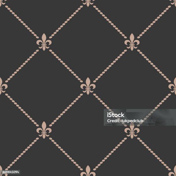Fleur De Lis 기호 및 로프 0명에 대한 스톡 벡터 아트 및 기타 이미지 0명 검은색 꽃 식물 Istock