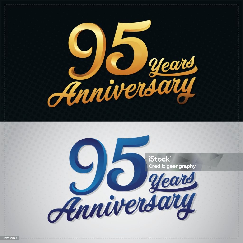 Sembilan Puluh Lima Tahun Perayaan Ulang Tahun Logotype Logo Ulang ... Sembilan Puluh Lima Tahun Perayaan Ulang Tahun Logotype Logo Ulang ...
