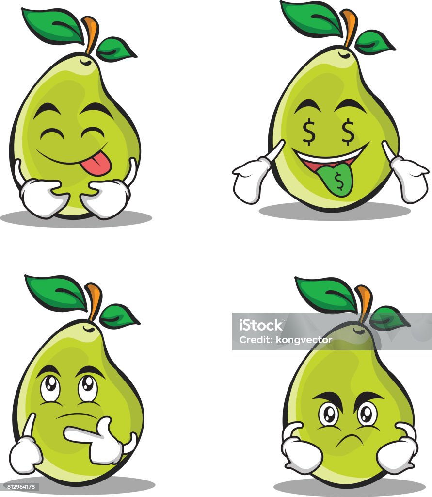Ilustrasi Vektor Koleksi Set Kartun Karakter Pir Ilustrasi Stok Unduh